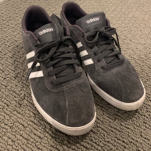 adidas | Shoes | Adidas Navy Blue Suede Sneakers | Poshmark